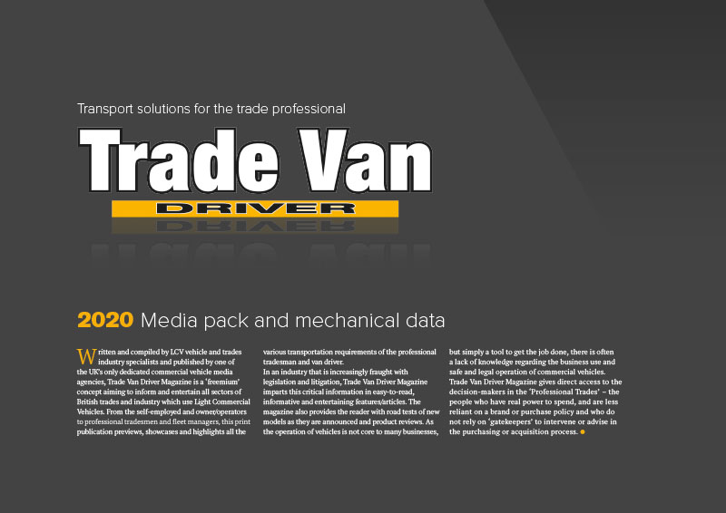 Advertising with us - Trade Van Driver